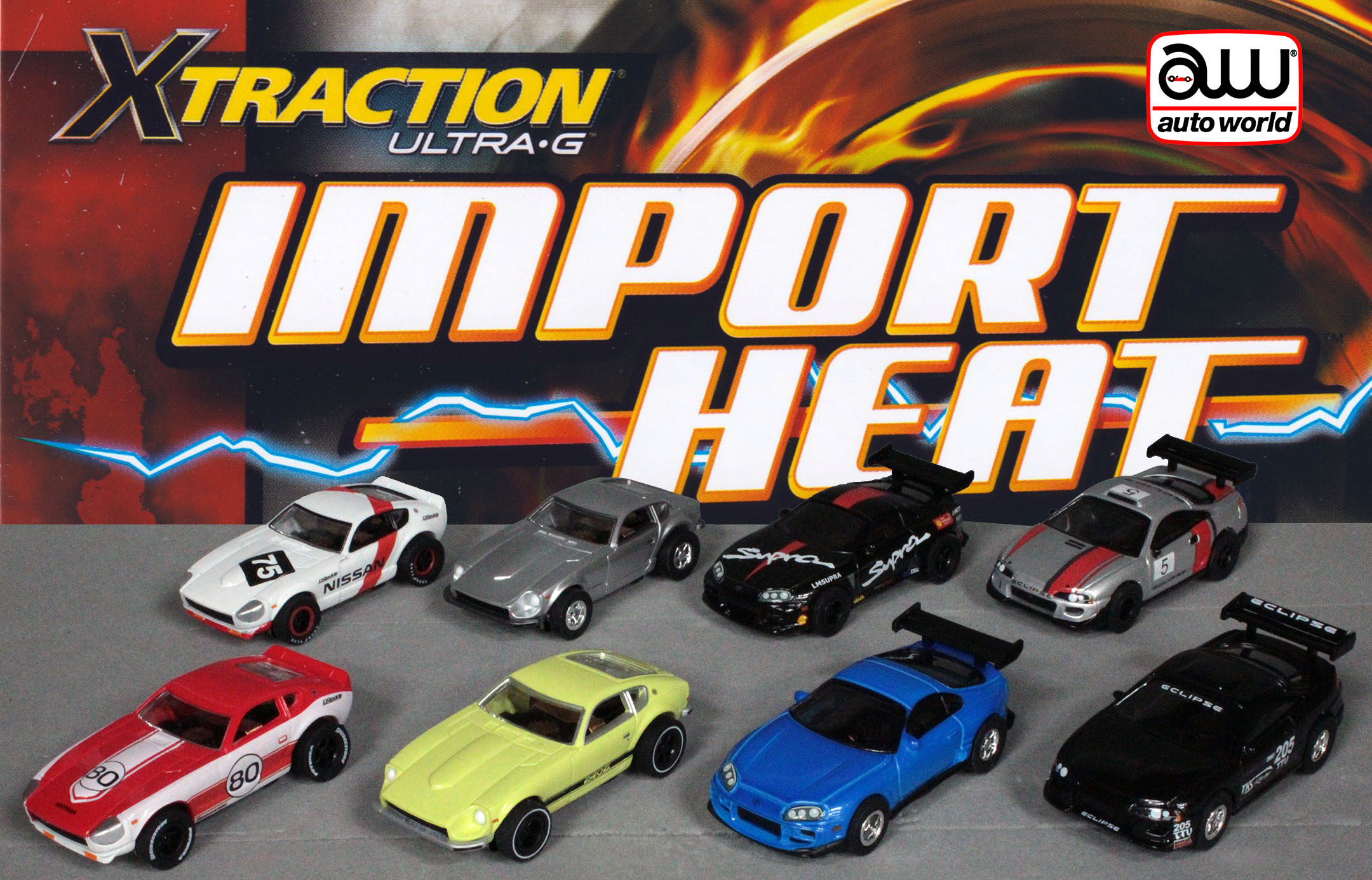 2023 Auto World XTraction Release 2 SC391 Import Heat – Speed Inc Slot Cars